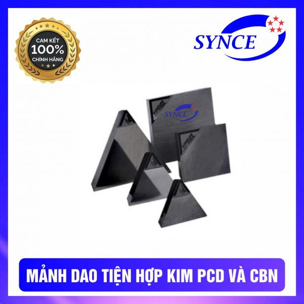 Mảnh dao tiện hợp kim PCD Và CBN - Synce Tool