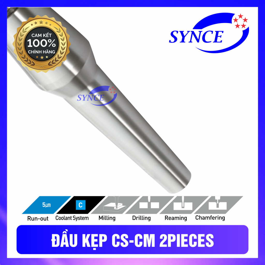 Bầu kẹp, Collet - Synce Tool - Dụng Cụ Cắt Kim Loại