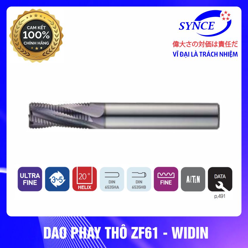 Dao Phay - Phay Ngón - Phay Cầu - Phay Góc R - Cán Phay - Mảnh Phay