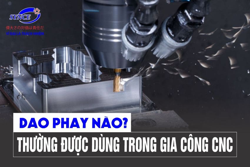 Dao Phay Nào Thường Được Dùng Trong Gia Công Cnc